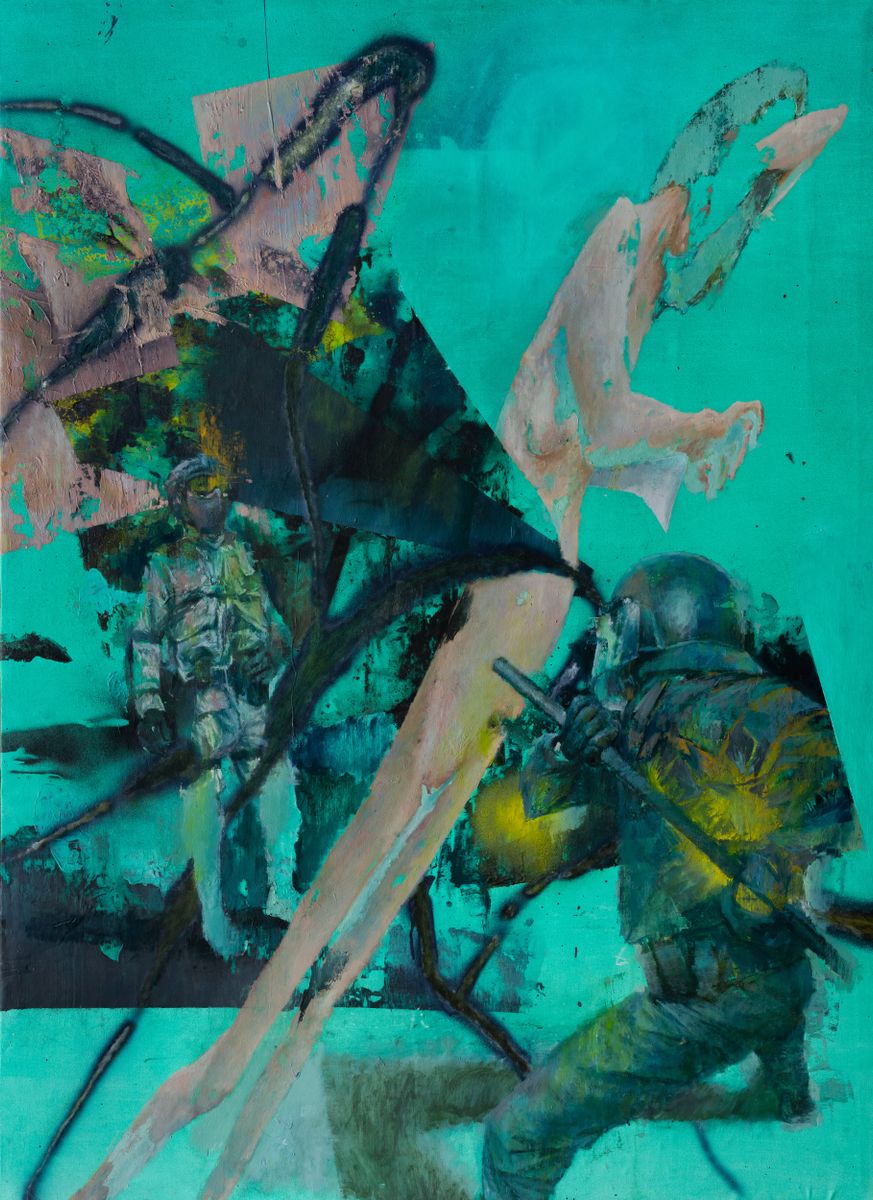 Картина, живопись Corpus Fatum VII – Роман Казус, 120 x 165 см, №12413 ...