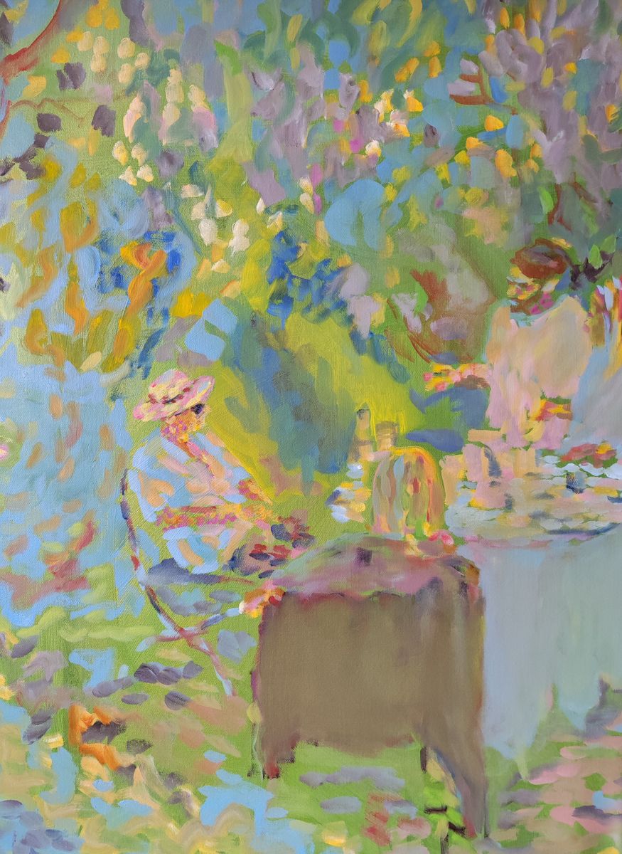 Картина, живопись Зелень сада – Надежда Прадес, 60 x 80 см, №28805 ...